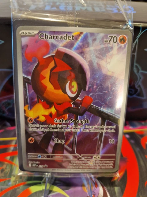 POKÉMON TCG PHANTASMAL Flames ETB Promo Charcadet 022 SEALED MINT £11. ...