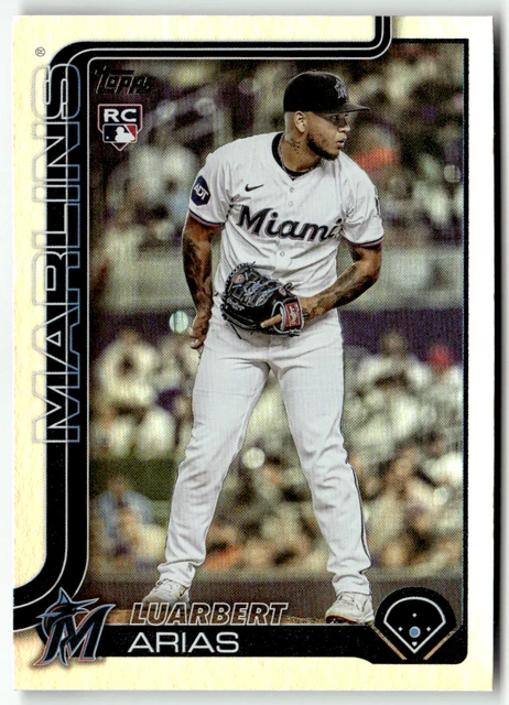 2025 TOPPS UPDATE Series MLB No. US53 Luarbert Arias Novato Rainbow ...