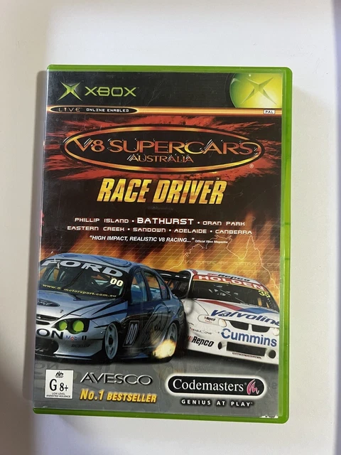 XBOX ORIGINAL V8 Supercars Australia Race Driver | Manual Included $19. ...