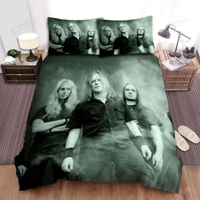 MACBETH POSTING OF The Band With Blue Smoke Quilt Duvet Cover Set ...