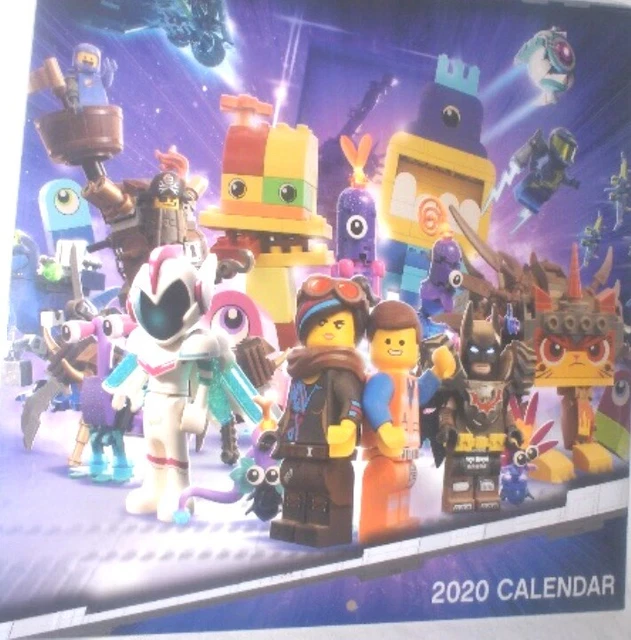 LEGO MOVIE Kalender 2020 aufgeklappt 60x30 cm The Lego Movie Neu,OVP ...