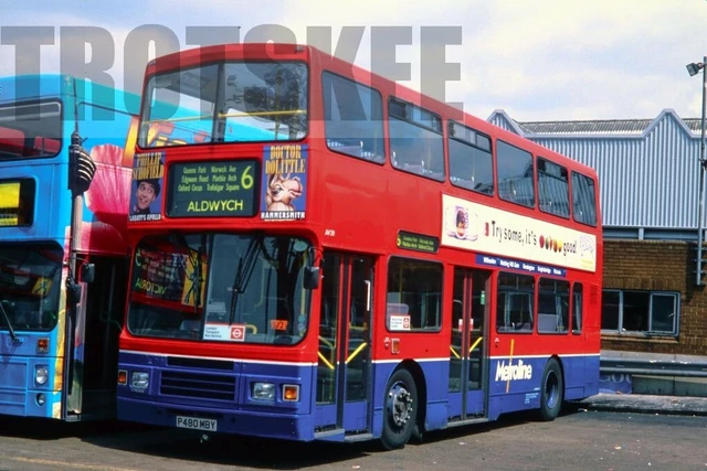 35MM SLIDE METROLINE Volvo Alexander 9601 AV20 P480MBY 1998 Original £4 ...