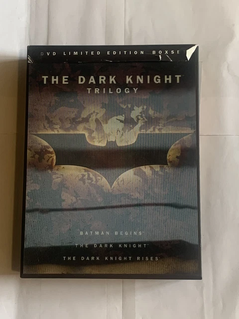 THE DARK KNIGHT Trilogy Limited Edition 6 x DVD Boxset With Book £6.99 - PicClick UK