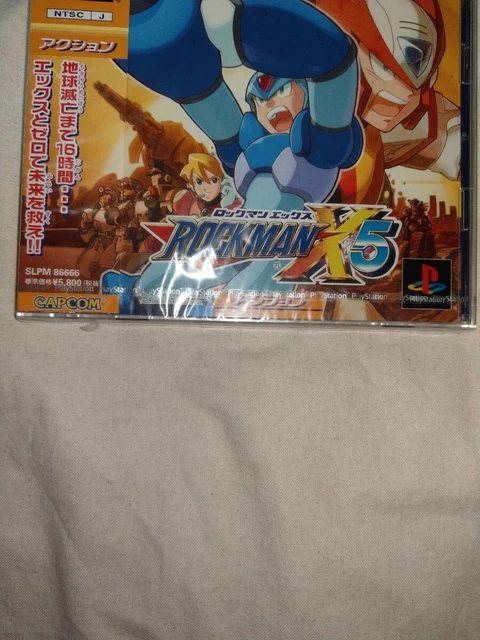 PLAYSTATION PS MEGAMAN Rockman-X5 Megaman Rockman X Megaman Game £694. ...