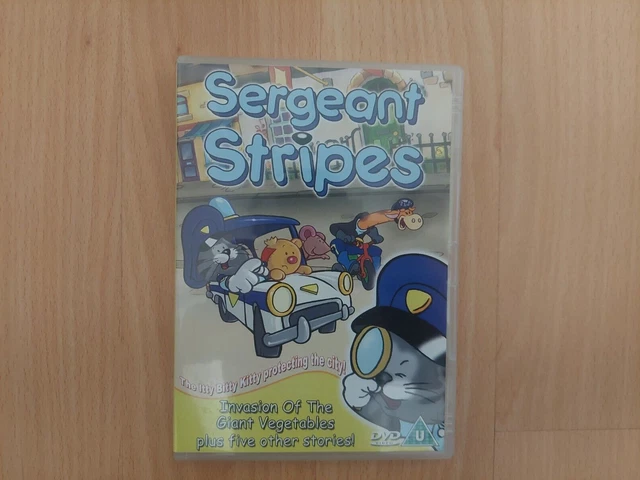 CBEEBIES SERGEANT STRIPES Invasion Of The Giant Vegetables Childrens ...