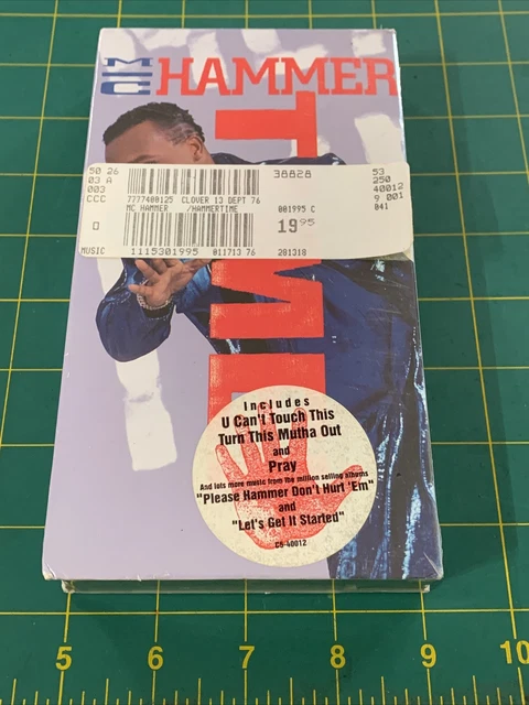 MC HAMMER TIME! VHS 1990 sealed with Hype Sticker present £10.02 ...