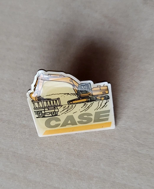 CASE MINING EXCAVATOR Mobile Crane Tractor Agricultural pin badge £2.34 ...
