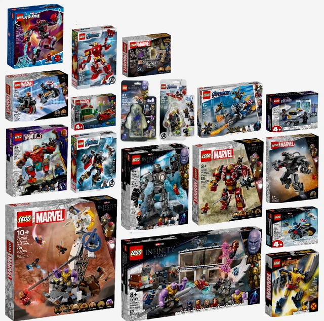 LEGO® MARVEL INFINITY War Saga Super Heroes Endgame AVENGERS Battle ...