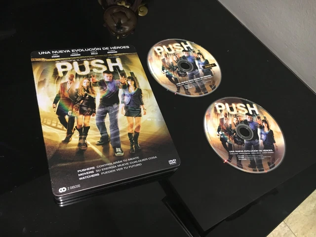 PUSH DVD CHRIS Evans Dakota Fanning C Belle Special Edition Metal Case ...