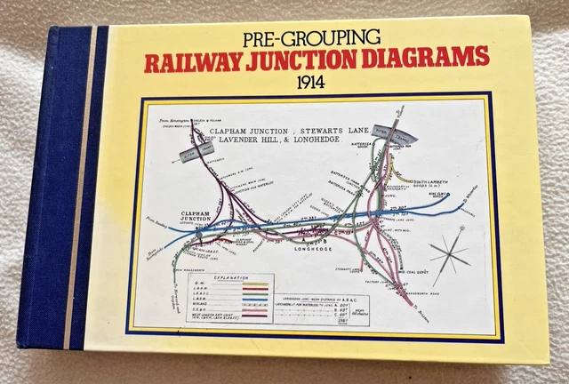 PRE-GROUPING RAILWAY JUNCTION Diagrams, 1914 Railway Clearing House ...