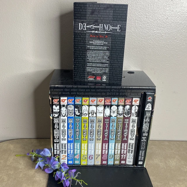 DEATH NOTE MANGA Box Complete Box Set Volume 1-12 Plus 2003 Advanced ...