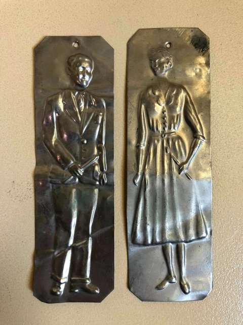 ANTIQUE GREEK TAMATA Tama Ex Voto "Husband&Wife" Orthodox Protection ...