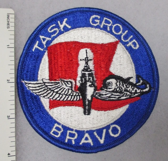 US NAVY TASK Group Bravo Patch £8.13 - PicClick UK