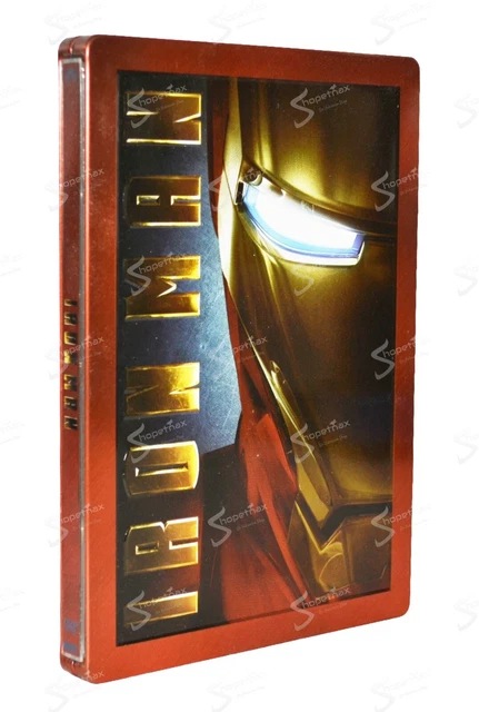 IRON MAN LIMITED Steel Book Metal Box 2008 JON FAVREAU ROBERT DOWNEY JR ...