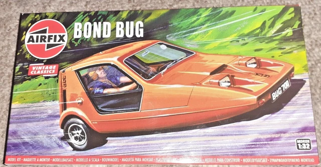 AIRFIX BOND BUG Vintage Classics 1:32 Scale Model Making Kit A02413V ...