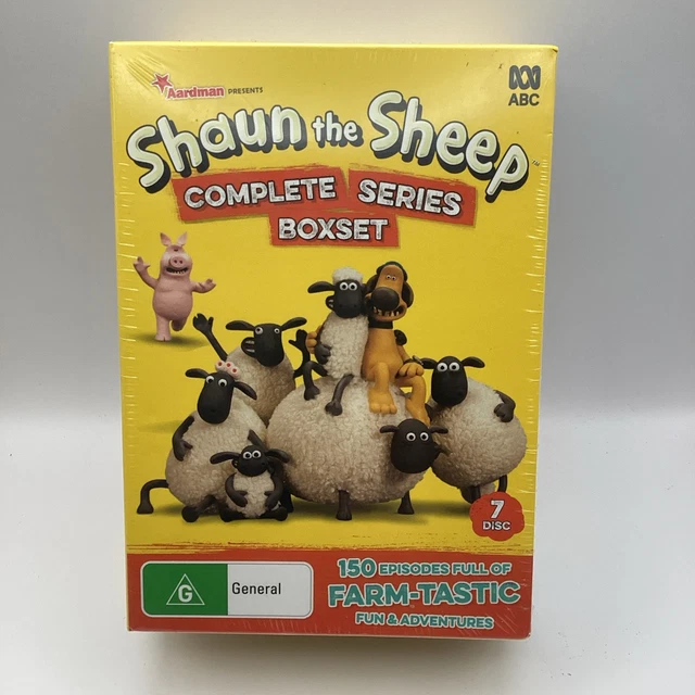 SHAUN THE SHEEP Complete Series 1-5 Boxset Dvd - New Sealed - Region 4 ...