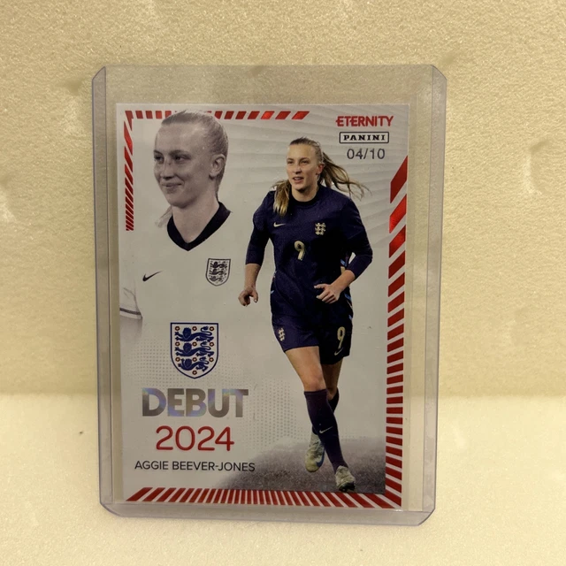 PANINI ETERNITY LIONESSES 2025 Aggie Beever-Jones Debut RED Card 04/10 ...