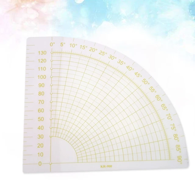 TAPERED GUIDELINE RULER Sewing Ruler Grids Rulers Quilting Accessories ...