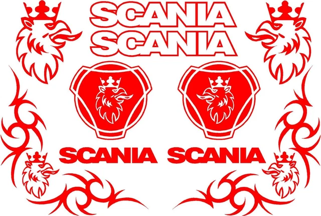 SCANIA STICKERS SCANIA sticker set Scania truck stickers Scania decals ...