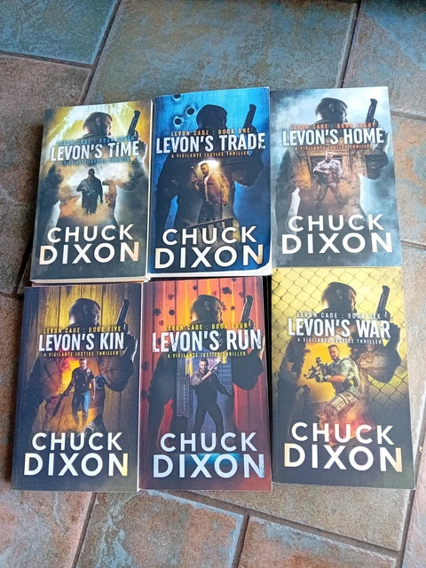 CHUCK DIXON LEVONS A Vigilante Justice Thriller Books Set Of 12 £39.99 ...