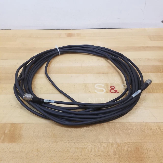 KEYENCE 12 PIN Female To 12 Pin Male Extension Cable, 30 Feet, 9 Meters ...