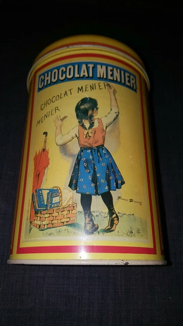 MENIER ANCIENNE BOITE de chocolat en tole (rare) EUR 49,00 - PicClick IT