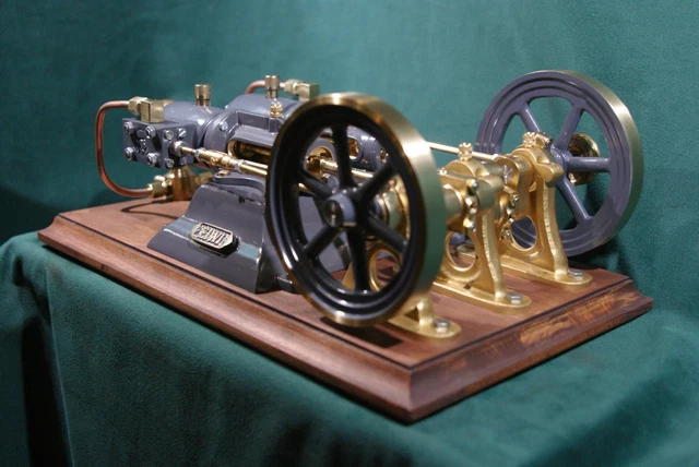 NEW TWIN-CYLINDERSTEAM ENGINE model - made in Poland £569.00 - PicClick UK