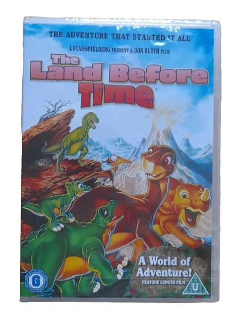 THE LAND BEFORE Time DVD - 1988 Dinosaur Animated Adventure Movie - New & Sealed £7.99 - PicClick UK