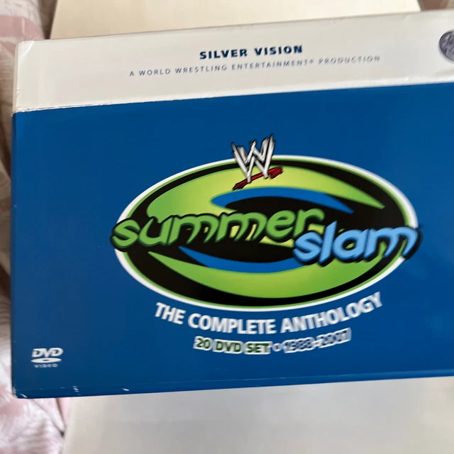 WWE SUMMERSLAM COMPLETE Anthology 1988 - 2007 V 1-4DVD Boxset WWF ...