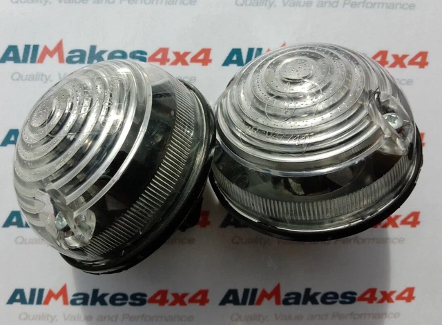 LAND ROVER DEFENDER 90, TD5 Side Lights Units & Lenses Set, 94 On ...