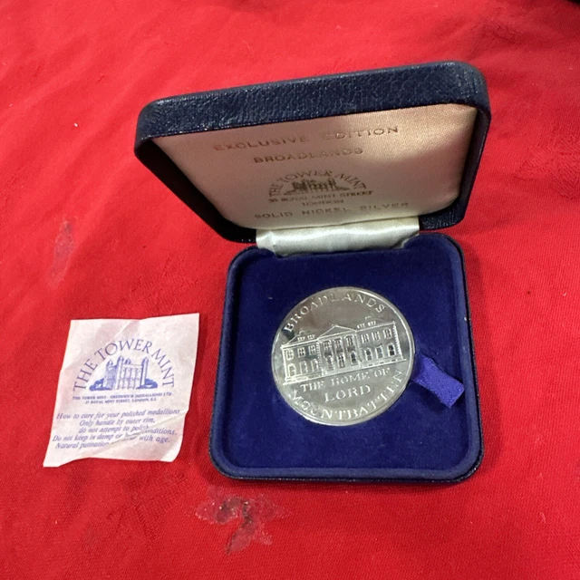 THE TOWER MINT, Broadlands Commemorative Coin, Boxed. £9.56 - PicClick UK