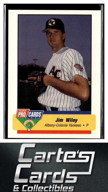 JIM WILEY 1994 Fleer ProCards #1443 Yankees d'Albanie-Colonie EUR 2,18 ...