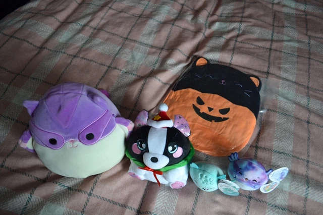 THE NIGHTMARE BEFORE Christmas Pumpkin Cat Plush Pillow & Friends ...