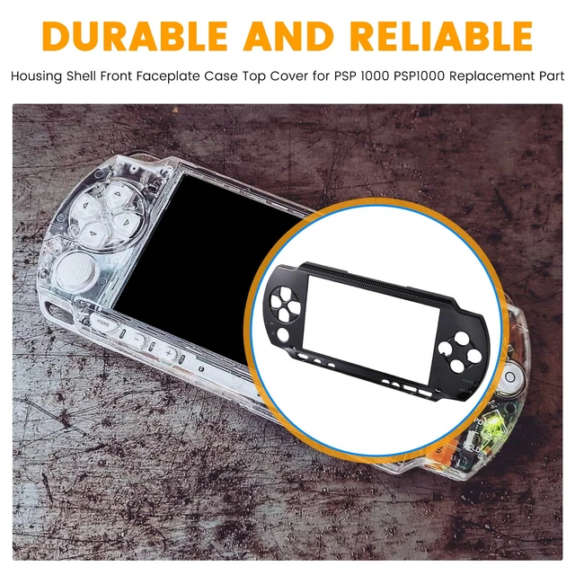 FOR PSP1000 COVER Upper Cover Game Console Upper Housing Front ...