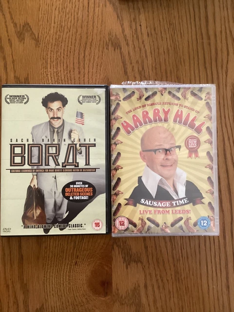 HARRY HILL - Sausage Time DVD (2014) new/sealed & Borat DVD (Sacha Baron Cohen) £5.43 - PicClick UK