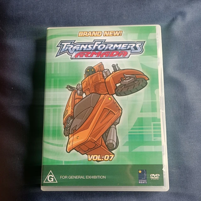 TRANSFORMERS ARMADA VOL 7 - OOP DVD volume 07 seven out of print rare ...