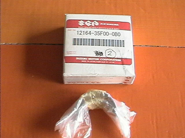 2X GENUINE SUZUKI CRANK PIN BEARING (BLACK) 12164-35F00-0B0 GSXR750 Y ...