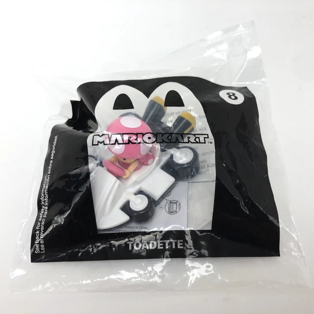 NINTENDO MARIO KART TOADETTE #8 McDonalds 2022 Happy Meal Toy Pink Toad ...