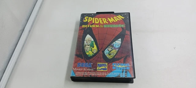 [BOITE VIDE] SEGA Master System Spider-Man Return of the Sinister Six ...