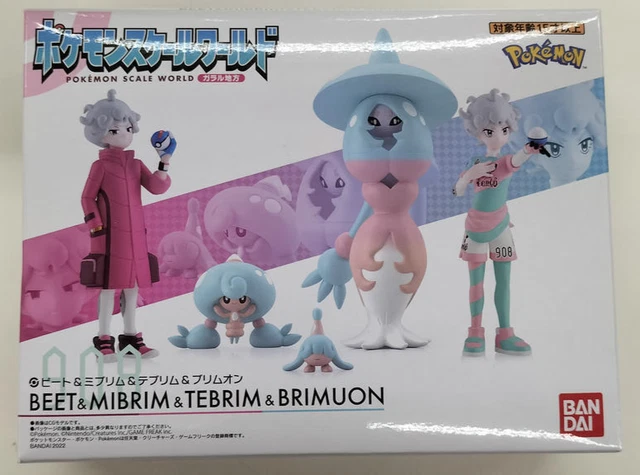 BANDAI POKÉMON SCALE World Galar Beet & Mibrim & Tebrim & Brimuon ...