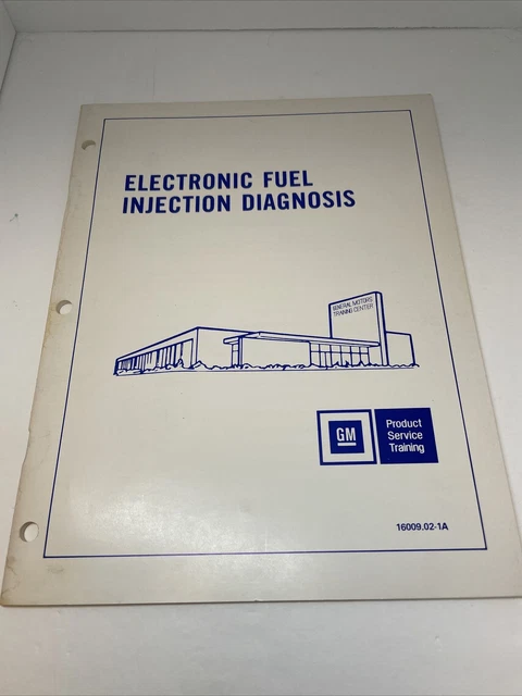 1983 GM ELECTRONIC Fuel Injection Diagnosis/Computer Command Control ...