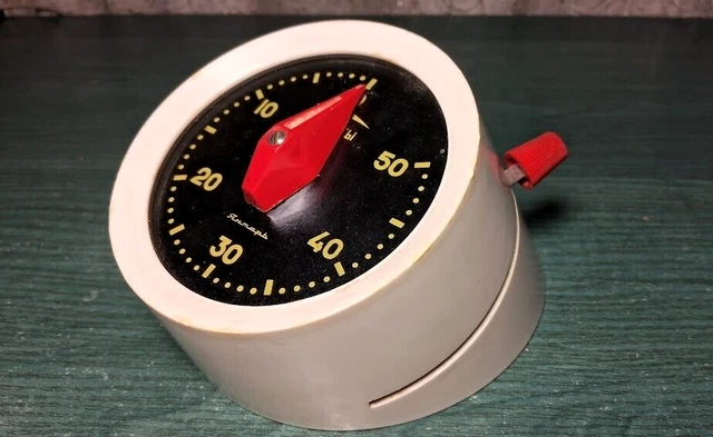 ANCIENNE MINUTERIE HORLOGE AMBER YANTAR signal mécanique remontage URSS ...