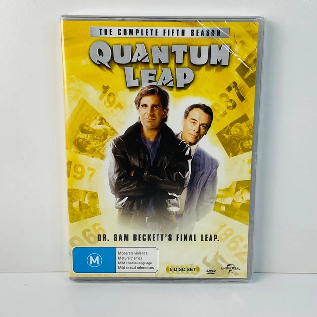 QUANTUM LEAP : Season 5 (DVD, 1989) Complete Fifth Season Region 4 ...