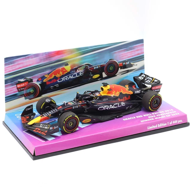 MAX VERSTAPPEN ORACLE Red Bull Racing Winner Miami Gp 2022 1:43 £103.13 ...