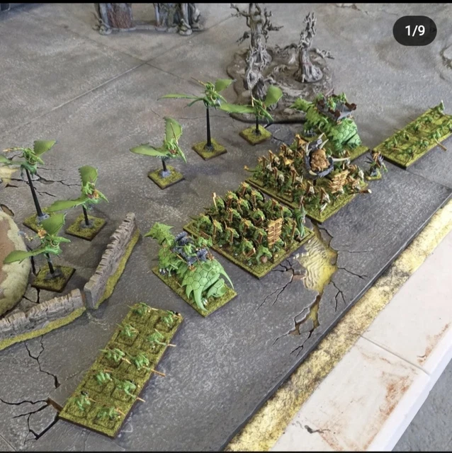 WARHAMMER FANTASY, AGE Of Sigmar, Old World Lizardmen Army. Seraphon ...