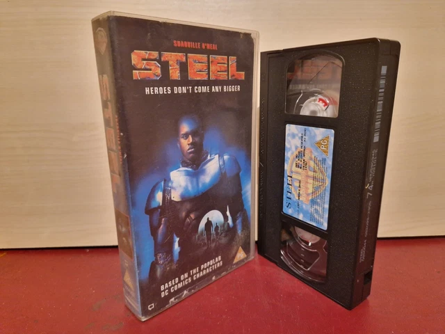 STEEL - SHAQUILLE O'Neal - PAL VHS Video Tape (A211) £2.99 - PicClick UK