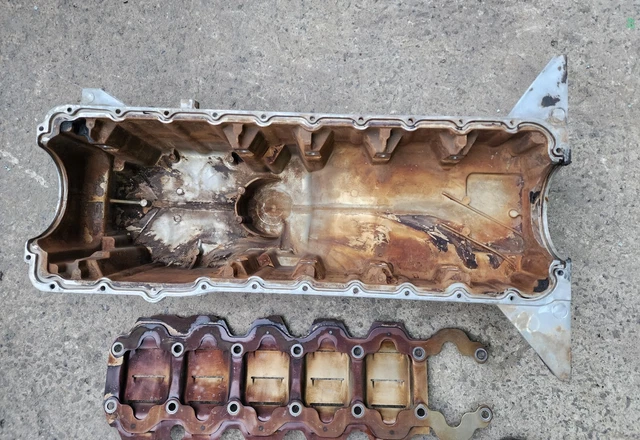 FORD BA FALCON Barra 6 Cyl Non-Turbo Engine Oil Sump Pan + Pickup Pipe ...