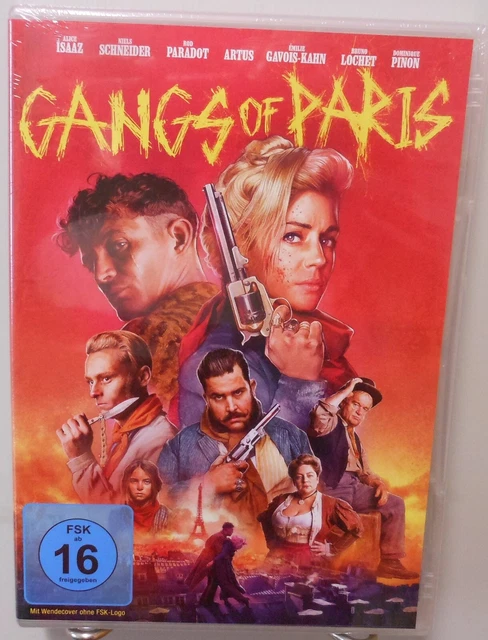 GANGS OF PARIS DVD Gangster Western Spektakulär Gewalt Bande Rache FSK ...