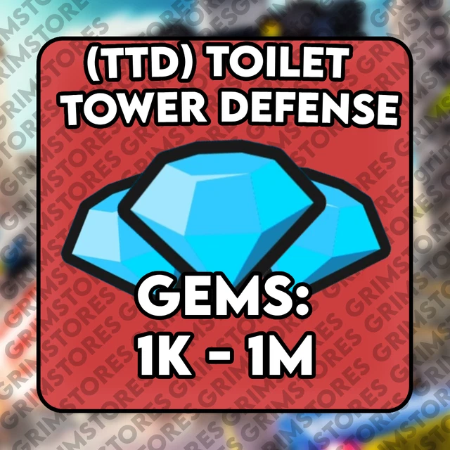 TOWER DEFENSE GEMS 1K-1M (TTD) | MOINS CHER SUR EBAY EUR 1,08 - PicClick FR
