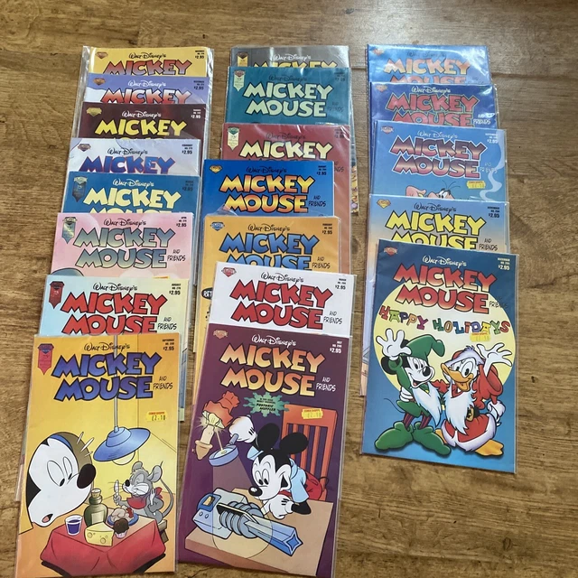 WALT DISNEYS MICKEY Mouse And Friends Comics £25.00 - PicClick UK
